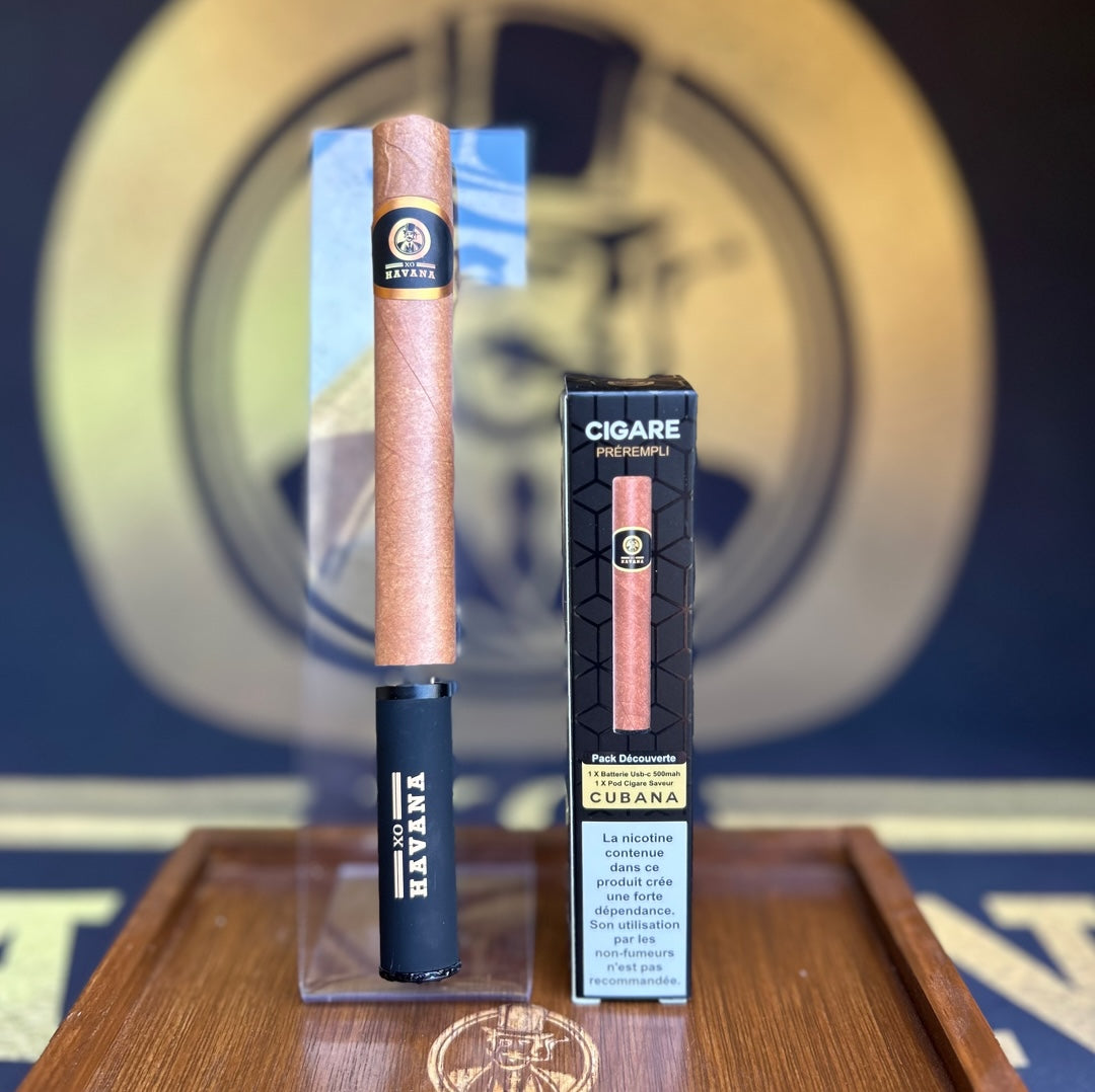 CIGAR VAPE POD SYSTEM XO HAVANA | STARTER PACK – XO HAVANA EUROPE